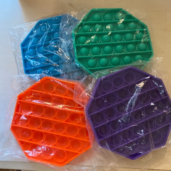 Toys | 4 Hexagon Pop Its | Poshmark